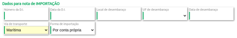 Preencher Nota Fiscal de Importação: Passo a passo